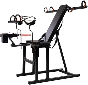 SM-Stuhl Mit Dildomaschine Sexstuhl Bondage Handschellen/Fußfesseln Sklaven Sexmaschinen Extreme ...