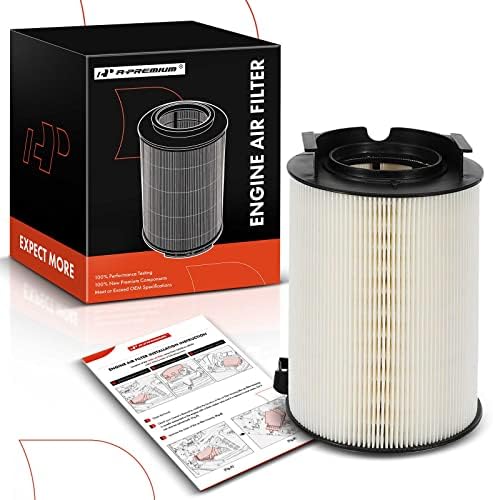 Amazon.com: A-Premium Engine Air Filter Compatible with Volkswagen ...