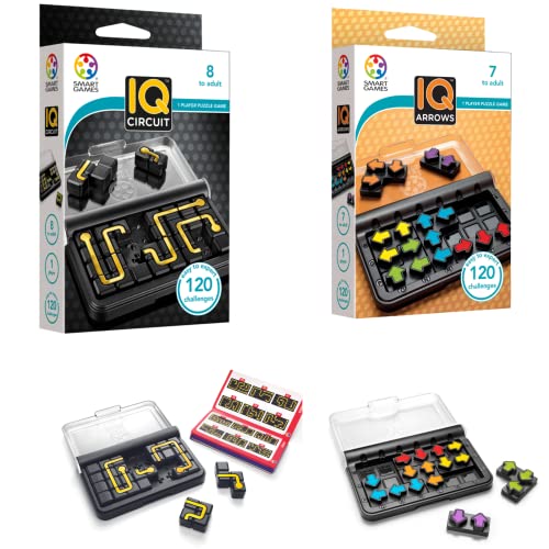 SmartGames IQ Bundles Circuit Series, Ages 7-Adult - SantaBILT®