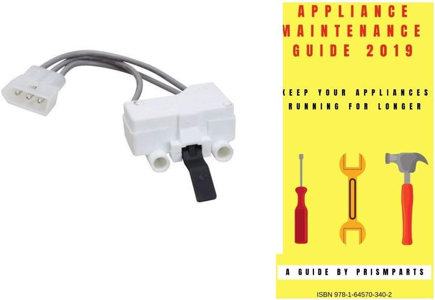 Amazon.com: For Whirlpool Dryer Door Switch Assembly PP1658006WP8455 ...