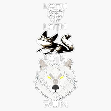 Amazon.com - Loth Rat Loth Cat Loth Wolf Run Pick A Path and All Will ...