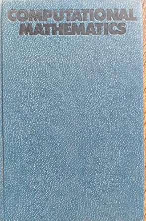 Computational Mathematics : Amazon.in: Books