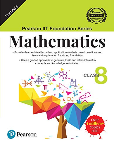 Pearson IIT Foundation Series | Maths | Class 8 eBook : Trishna ...
