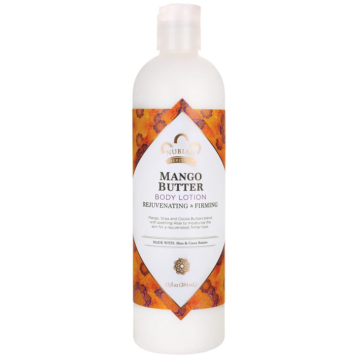 Amazon.com : Nubian Heritage Mango Butter Lotion, 13 Fluid Ounce : Body ...