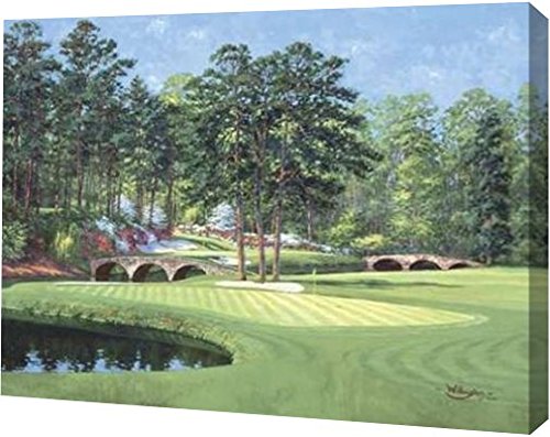 Buy PrintArt GW-POD-64-117186-30x23 "The 11th At Augusta-White Dogwood ...