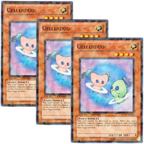 Amazon.co.jp: ★ 3枚セット ★遊戯王 英語版 DT05-EN012 Gellenduo ジェルエンデュオ (ノーマル・パラレル ...