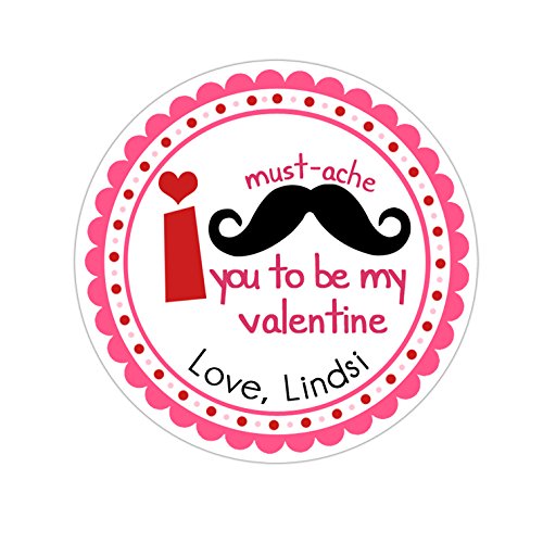 Amazon.com: Personalized Customized Valentine's Day Gift Stickers ...