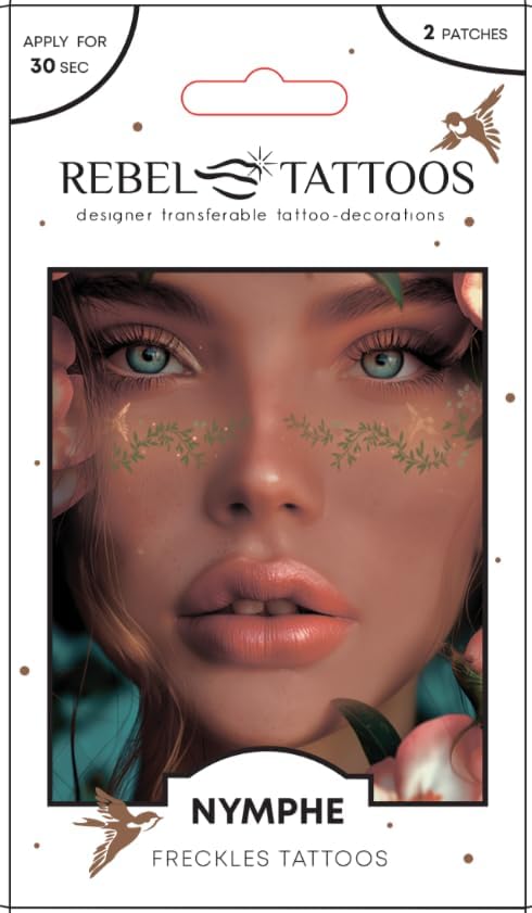 Amazon.com : Rebel Tattoos -Temporary Tattoo Fake Tattoos Transferable ...