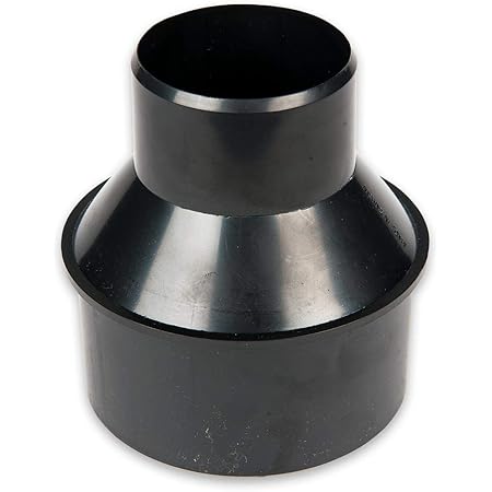 Dust Extractor Hose Fitting Reducer 100/63 OD 100mm to 63mm, ID 93mm to ...