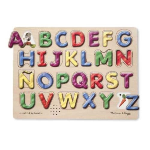 Spanish Alphabet Sound Puzzle (Spanish Edition): Melissa & Doug ...