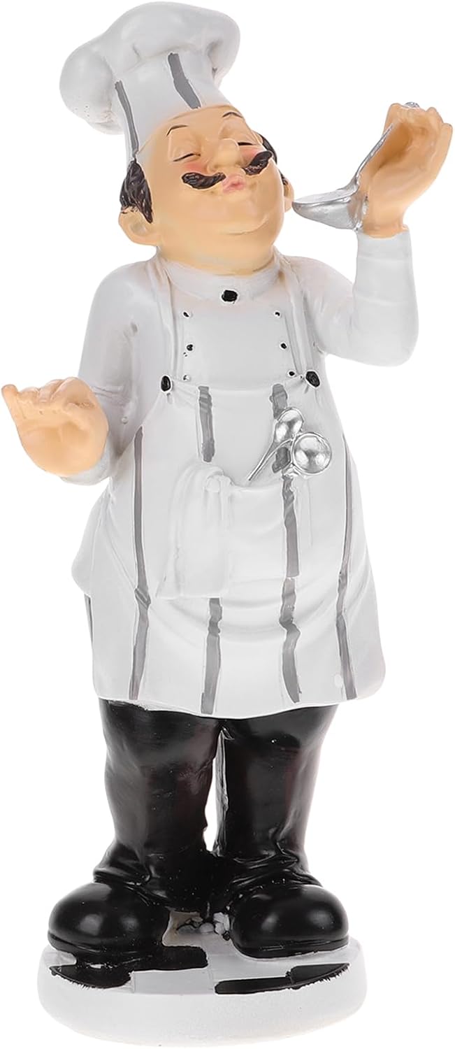 Amazon.com: 1pc European Style Chef Model French Chef Statue Cook ...