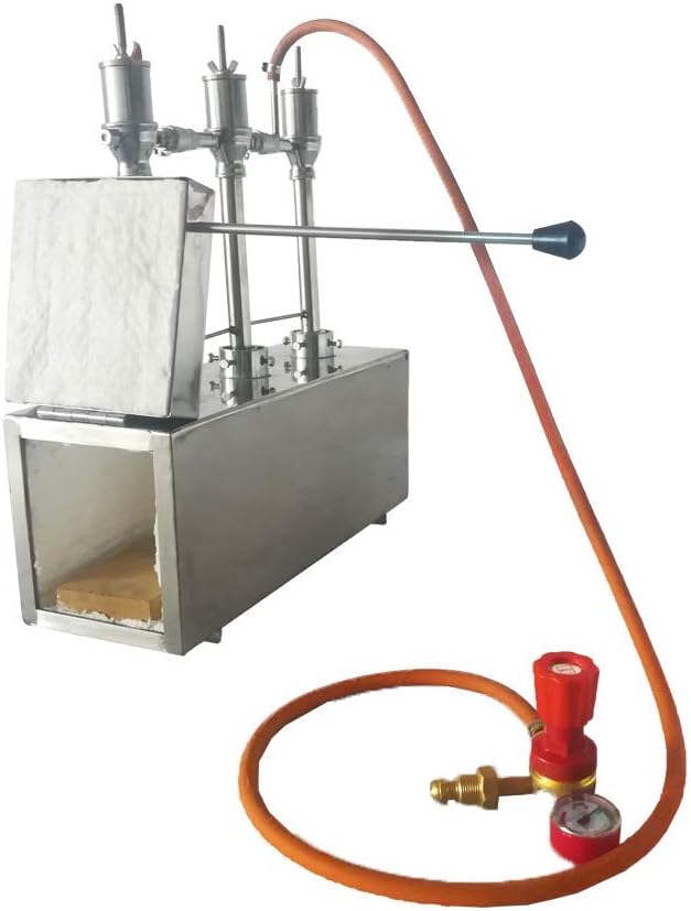 Portable Propane Triple Burner with One Side Door Knife and Tool Making ...