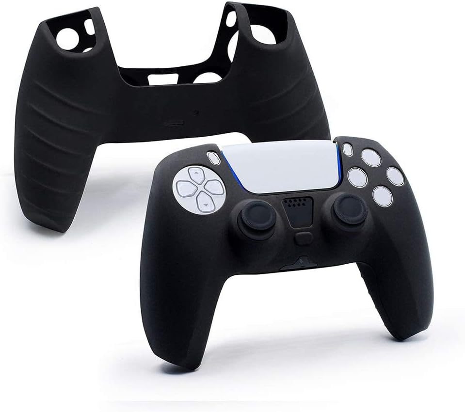 A nova capa de silicone TwiHill (2020) é adequada para PS5, PS5 função ...