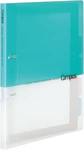 Kokuyo Campus 2-Ring Loose Leaf Binder, A4, 2 Holes, Up to 100 Sheets, Light Blue, Japan Import ...