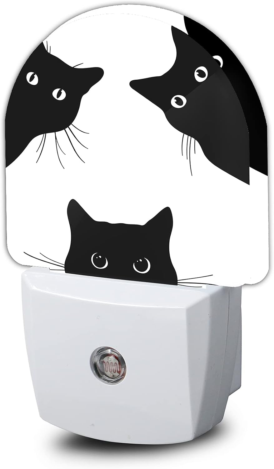 AOWULA Cat Night Light,Black Cat Night Lights Plug into Wall, Dusk to ...