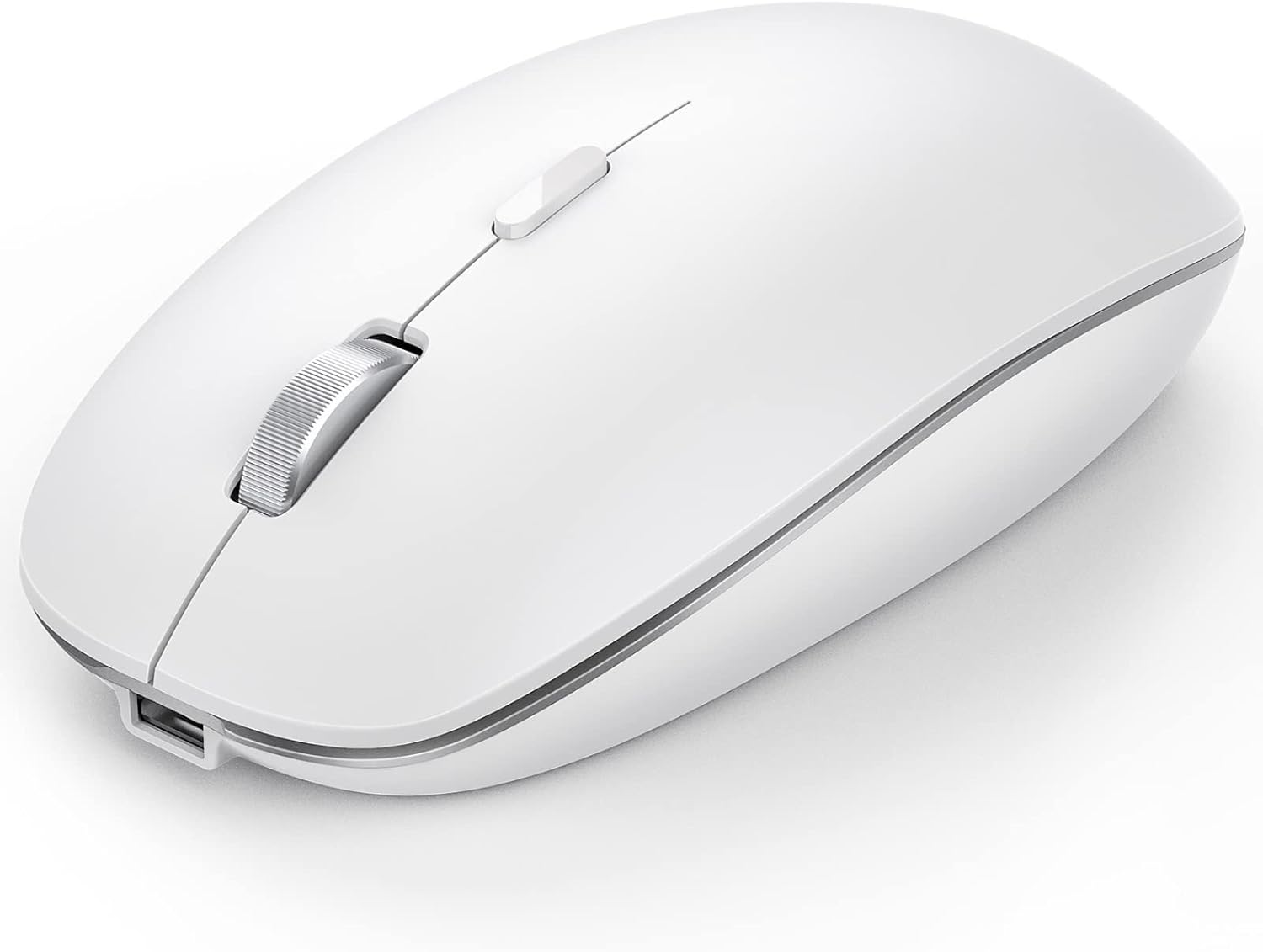 Bluetooth Maus Wiederaufladbar, Multi-Gerät 2,4G Kabellose USB Maus ...