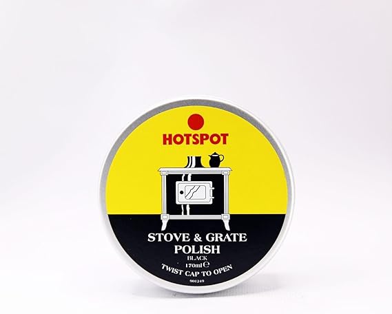 Hotspot Stove and Grate Polish Black – Restores Shine, Protects Cast ...