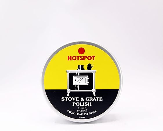 Hotspot Stove and Grate Polish Black – Restores Shine, Protects Cast ...