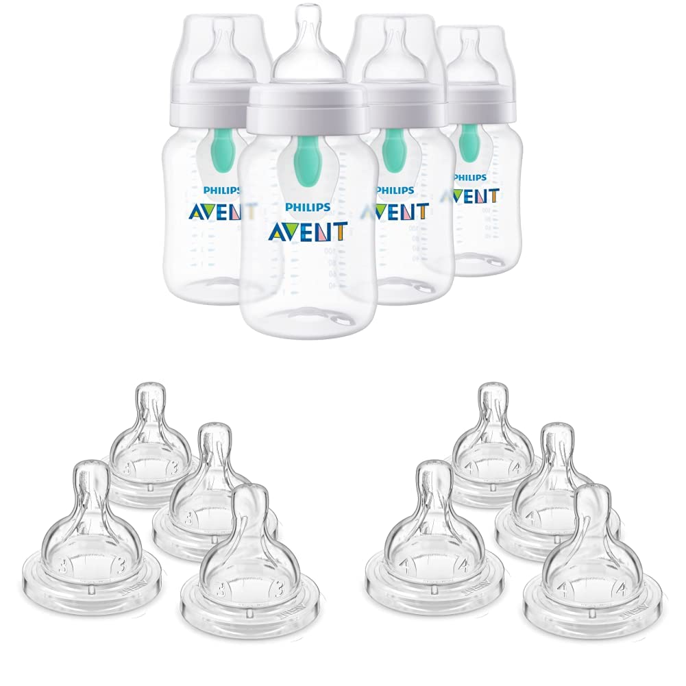 Amazon.com : Philips AVENT Anti-Colic Baby Bottles with AirFree Vent ...