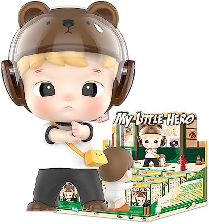 Amazon.co.jp: POPMART HACIPUPU My Little Hero Series Figures【アソートボックス】 ポップマート ガチャガチャ ブラインド ボックス ...