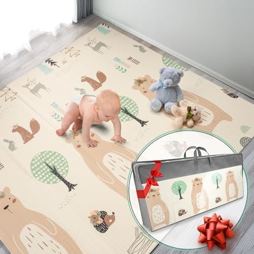 Amazon.com: Sorbus Foldable Baby Play Mat, Kids Foam Mats for Floor ...