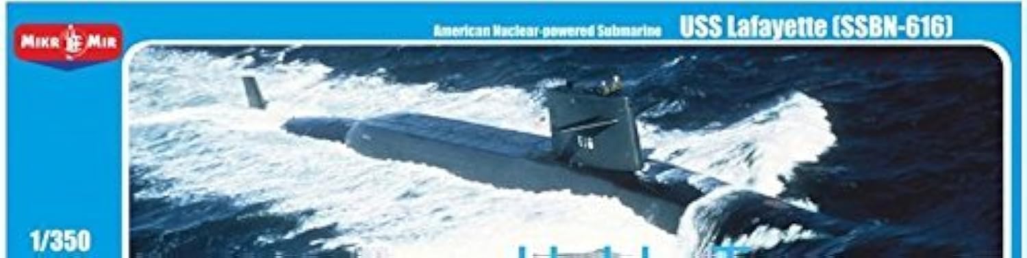 Amazon.com: U.S. Nuclear-Powered Submarine Lafayette (SSBN-616) MM350 ...
