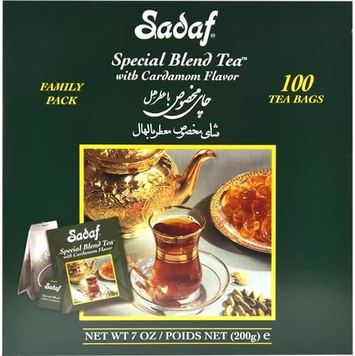 Amazon.com : Sadaf Cardamom Tea Bags | Special Blend Cardamom Ceylon ...
