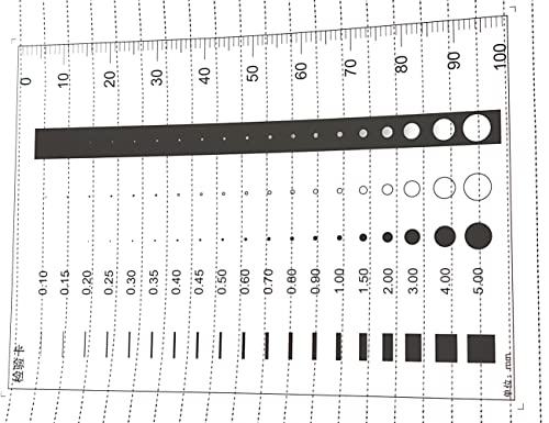 Snapklik.com : Flaw SEC Size Estimation Chart Dirt Test Gauge For Dot ...