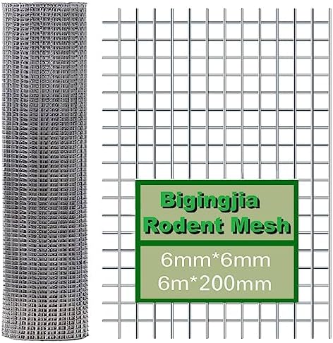 Rodent Mesh Roll 400mm x 6m,Galvanised Wire Mesh- Keep Rats Out ...