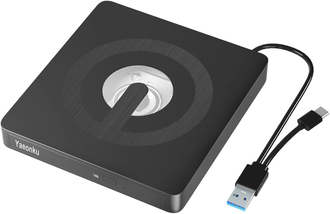 Amazon.com: External DVD Drive Box Detachable USB3.0/USB2.0 5 Gbps ...