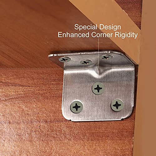 Corner Brackets Stainless Steel L Shape Brackets Right Angle Bracket ...