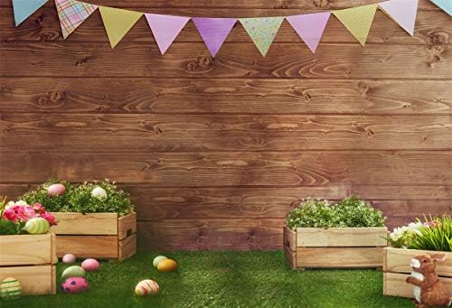 Amazon.com : Allenjoy 10x8ft Fabric Spring Easter Backdrops for Girls ...
