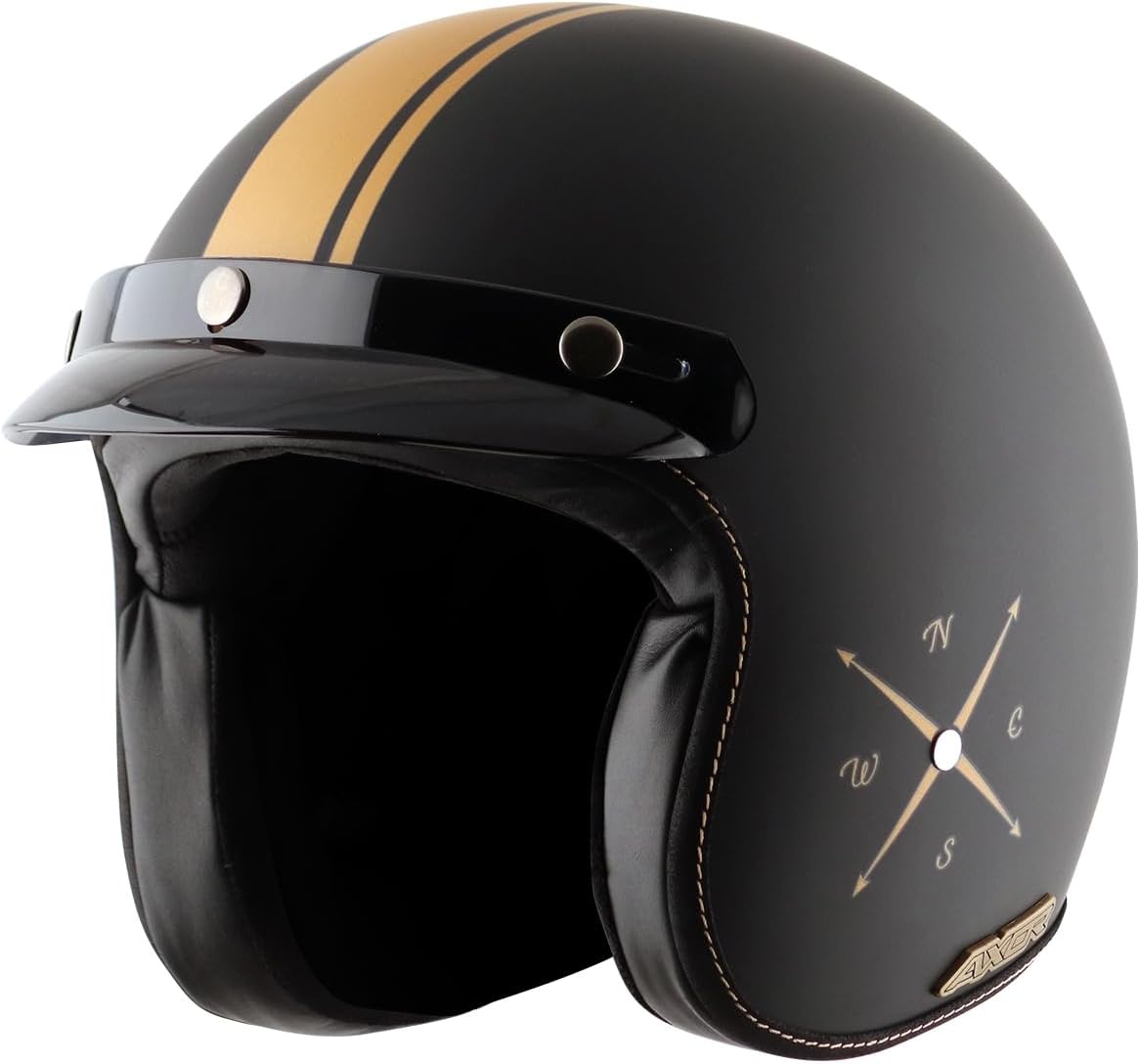 Royal Enfield ISI Certified Open Face Riding Helmet with Excellent ...