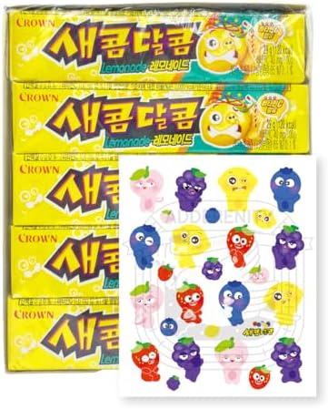 Amazon.com : Crown Sweet and Sour Candy Lemonade Flavor 435g (29g X ...
