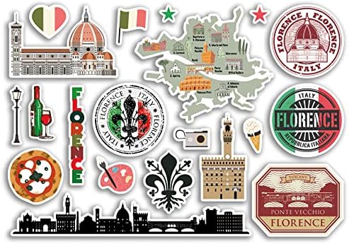 A5 Sticker Sheet Italian Vinyl Stickers - Italy Italian School Book ...