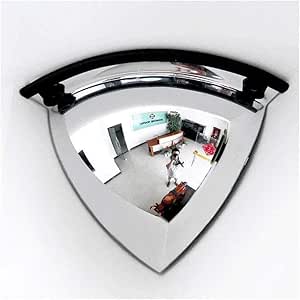 Amazon.com: Spherical Mirror, Indoor Quarter Angle Mirror, Acrylic ...