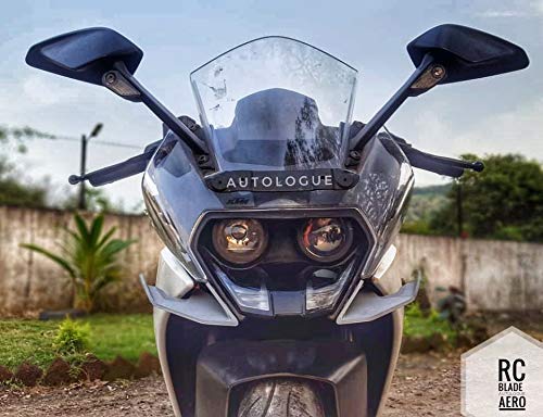 Autologue Design KTM RC 200/390 Front Aero Winglet (Orange) : Amazon.in ...