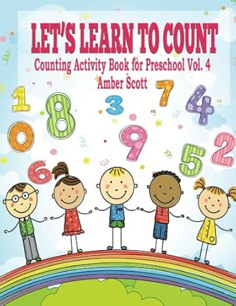Amazon.co.jp: Let's Learn To Count ( Counting Activity Book For ...