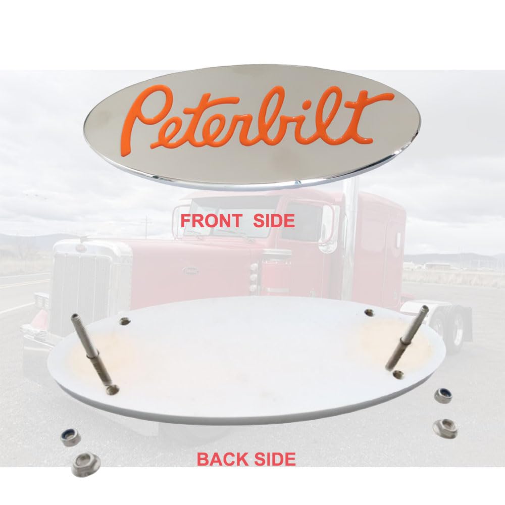 ATV, Side-by-Side & UTV Fenders Peterbilt Hood Emblem Replacement Made ...