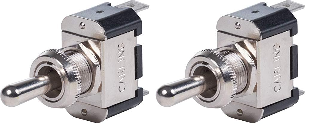 Amazon.com: Blue Sea Systems 4153 Switch Toggle WD SPDT ON-Off-ON ...