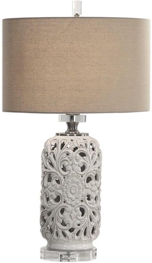 Amazon.com: Uttermost Cornell Brick Red Ceramic Jug Table Lamp : Tools ...