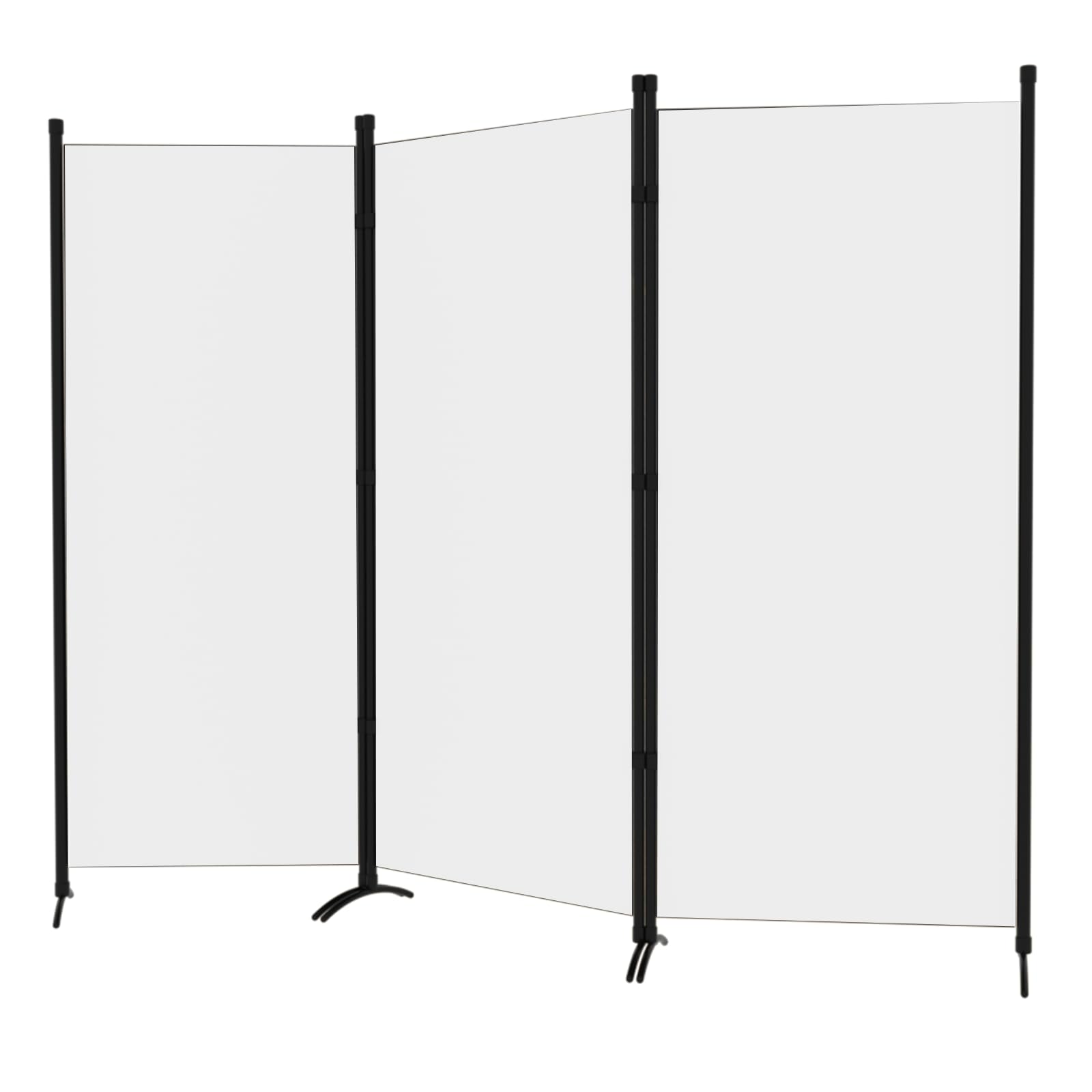 Amazon.com: Room Divider 3-Panel Privacy Screen, Portable Screen Steel ...