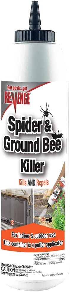 Amazon.com: Revenge Spider & Ground Bee Killer for Indoors and Outdoors ...