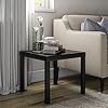 Amazon.com: Ameriwood Home Parsons End Table, Black : Home & Kitchen