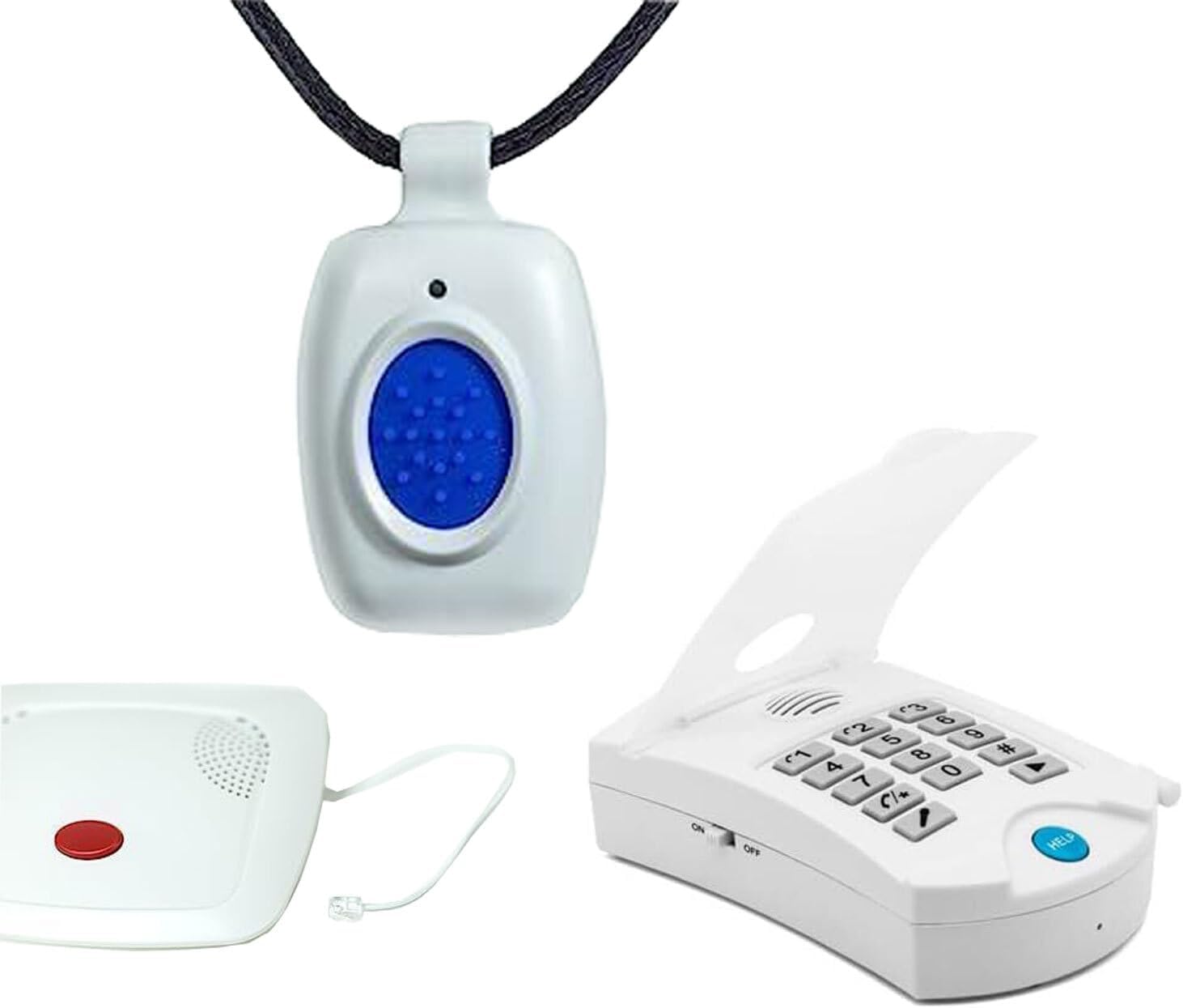 Amazon.com: Enhanced Safety for Seniors: Elderly Medical Alert Device ...