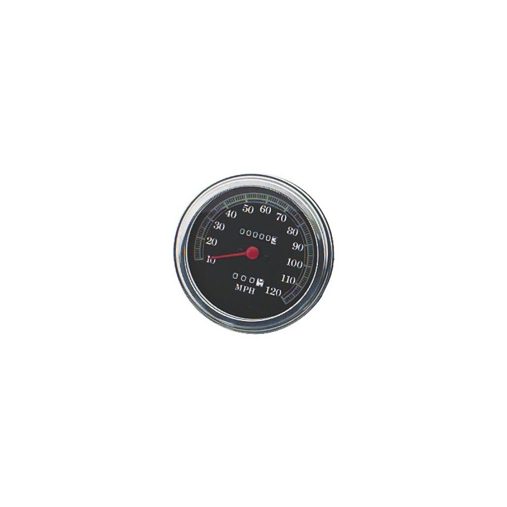 Amazon.com: Biker's Choice FL Type Speedometer with Domed Glass (120Mph ...
