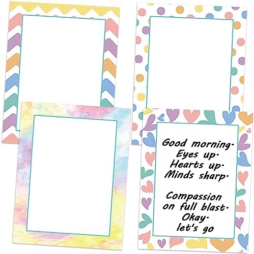 Amazon.com : Whaline 80 Sheets Smile Star Stationery Paper Pastel ...