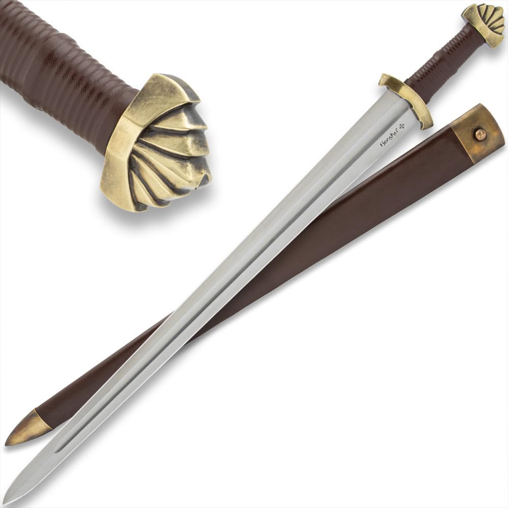 Amazon.com : Honshu Historic Forge Viking Sword | 1080 Carbon Steel ...