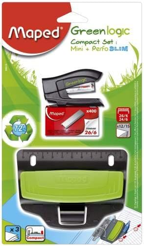 Maped Green Logic M898210 Stapler Set 3-Piece : Amazon.co.uk ...