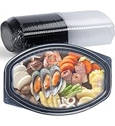 Amazon.com: EKOSAVOR Meal Prep Containers 34oz 40-Pack | 4-Compartment ...